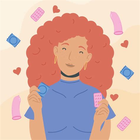 Woman With Sexual Icons 3750837 Vector Art At Vecteezy