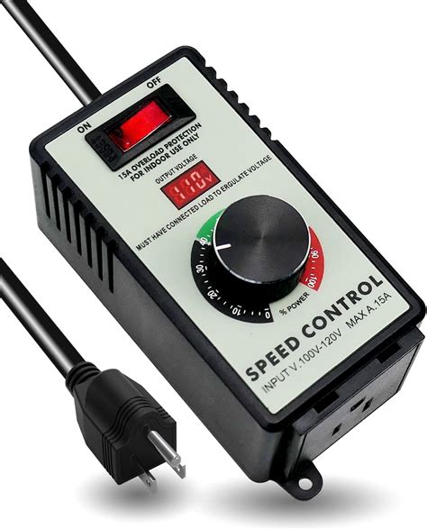 Versatile Ac Motor Speed Controller 100v 120v 15a Max