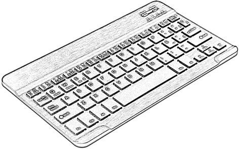 Teclado Para Dibujar Teclados Chulos