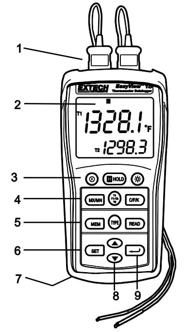 Extech Ht30nistl Heat Stress Wbgt Wet Bulb Globe Temperature Meter