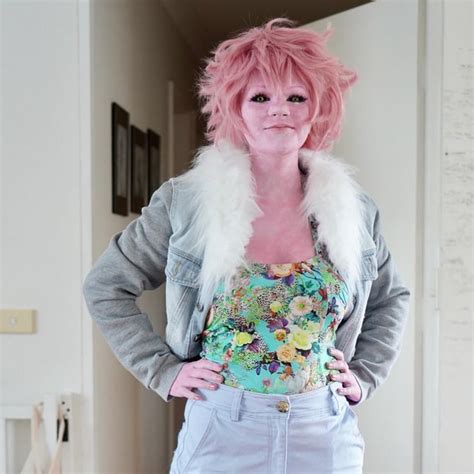 Mina Ashido Cosplay Self Rbokunoheroacademia