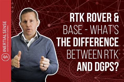 Difference Between RTK And DGPS RTK Base Inertial Sense Video