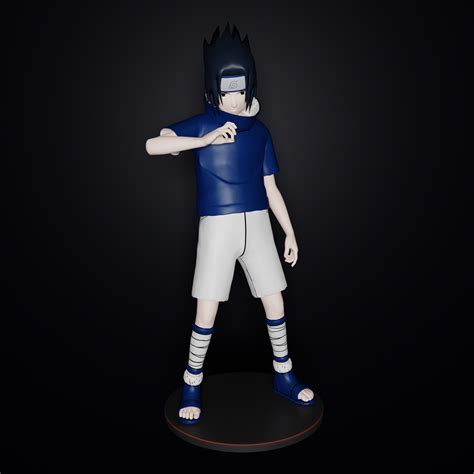 Sasuke Uchiha 3d Model By Moogar