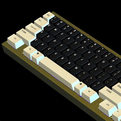 Kamikawa Precision Custom CNC Machined Beautifully Fashionable 75 DIY Mechanical Keyboard Case