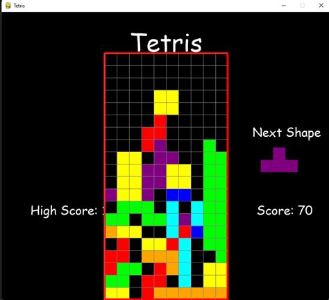 Github Muresanrazvtetris Implementation Of Tetris