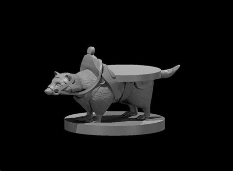 Giant Badger Mount Dnd Pathfinder Dungeons And Dragons Rpg Tab