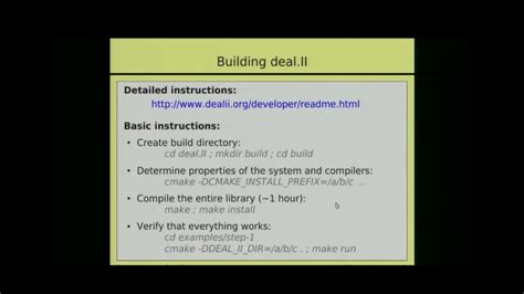 Finite Element Methods In Scientific Computing Lecture 3 Youtube