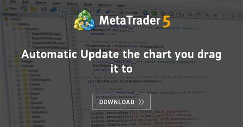 Free Download Of The Automatic Update The Chart You Drag It To Script