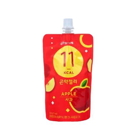 빅보이유통 컵 팩 아이스티 빙그레 곤약젤리 사과 130g x 10개