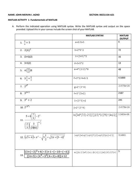 Solution Fundamentals Of Matlab Studypool Solution Fundamentals Of Matlab Studypool