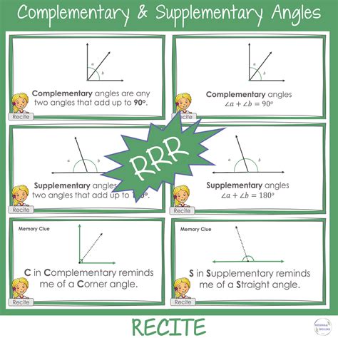 Complementary Angles Worksheet Local District South
