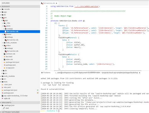 Error When Deploying Following Opensap Week3 Unit5 · Issue 85 · Sap Samplescloud Cap Samples