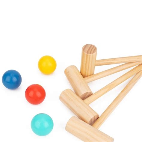 Tooky Toy Drewniany Krykiet Dla Dzieci Th366 Sportowe Sklep Z Zabawkami E Zabawkowo Pl