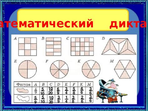 Презентация к уроку математики 4 класс УМК Школа России по теме Доли и дроби