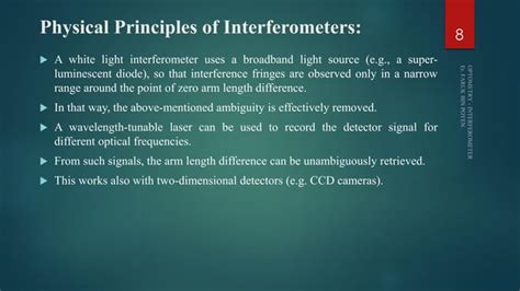 Optical Instrumentation 9 Interferometer Pdf