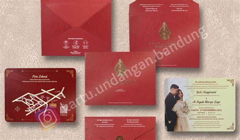 Kartu Undangan Softcover Amplop Wayang With Photos