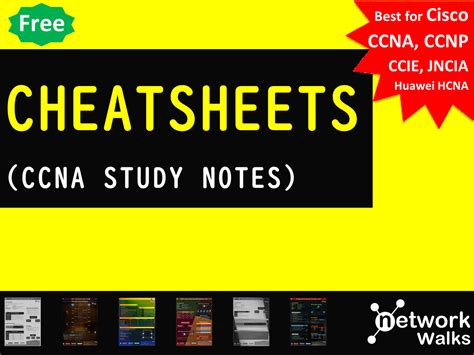Summary Cheatsheets And Infographics Network Walks Academy