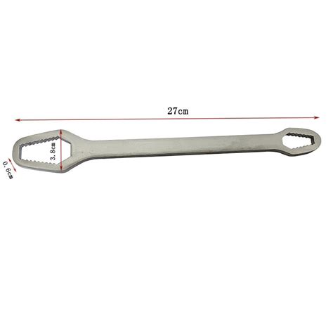 Double Head Wrench Nut Driver Srew Self Tightening Ratchet Spanner