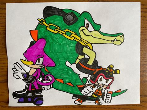 Team Chaotix Sonic X By Muthoni16 On Deviantart