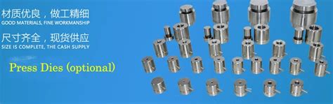 20mm Dry Powder Pellet Pressing Die Set Custom Alloy Steel Mould For