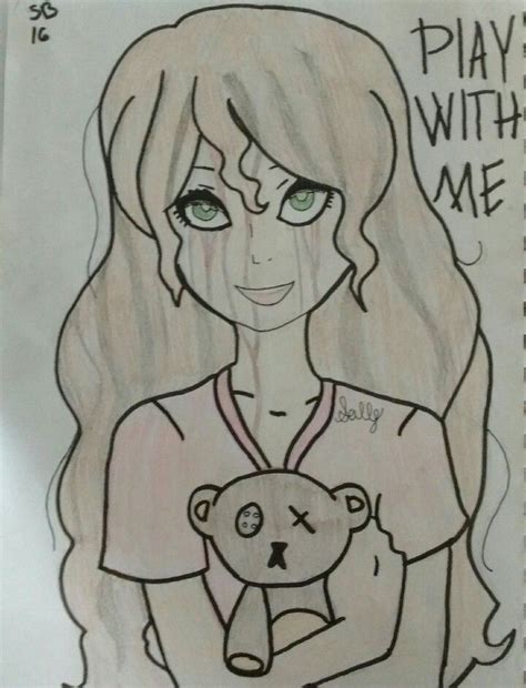 Creepypasta Sally Drawings