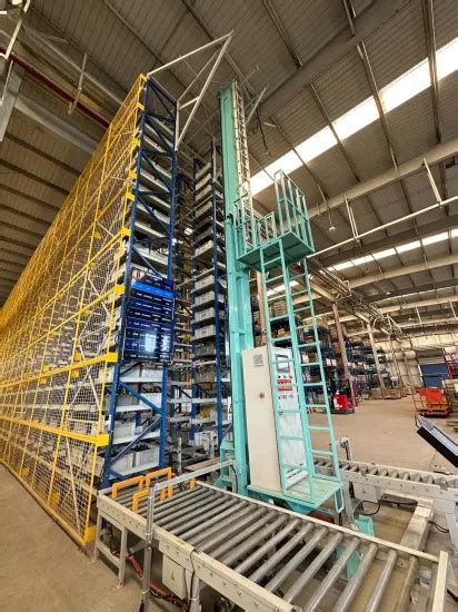 Warehouse Picking Shelves Rack Automated Storage Retrieval System Mini Load Asrs Boxes Cartons