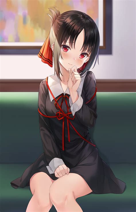 Shinomiya Kaguya Kaguya Sama Wa Kokurasetai Tensai Tachi No Renai Zunousen Drawn By