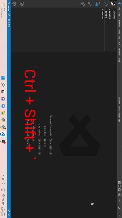 How To Open Vs Code Terminal With Short Cut Vscode Tipsandtricks Programming Coding