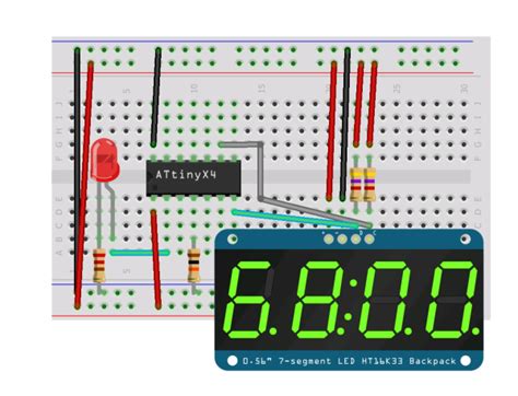 7 segment led backpack library for attiny adafruit industries
