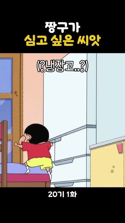 기막힌 짱구의 씨앗 짱구는못말려 Youtube