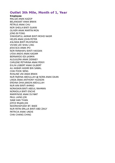 Shift Assignment Data Docsity