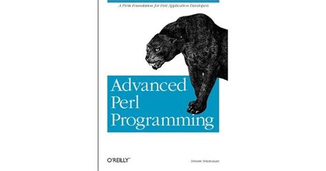 Advanced Perl Programming By Sriram Srinivasan