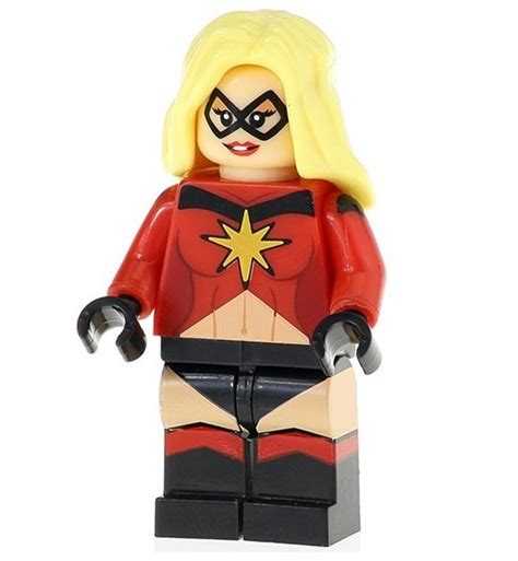 Mrs Marvel Minifigure Marvel Super Heroes
