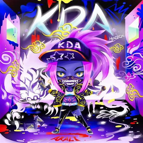 《英雄聯盟》話題性女團 Kda 在世界大賽總決賽出道亮相，出道單曲「popstars」mv 中，阿卡莉的塗鴉造型最近也好多人畫，所以我也來