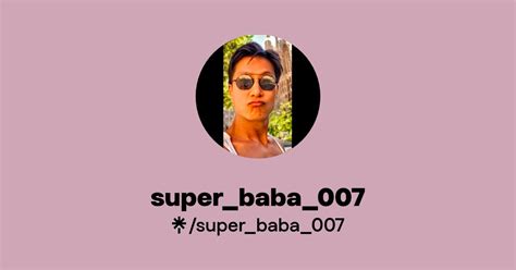 Super Baba 007 Tiktok Linktree
