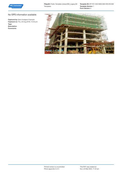 Physical Security Assessment Checklist Template