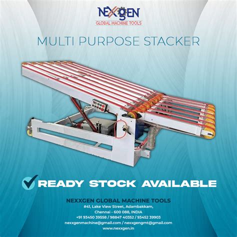 Multi Purpose Stacker Carton Box Making Machine Spares