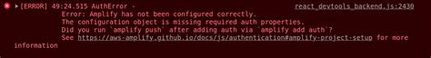 auth error amplify has not been configured correctly using nuxt js · issue 4315 · aws amplify