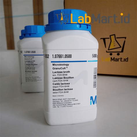 Lactose Broth 500 Gr Merck Labmartid
