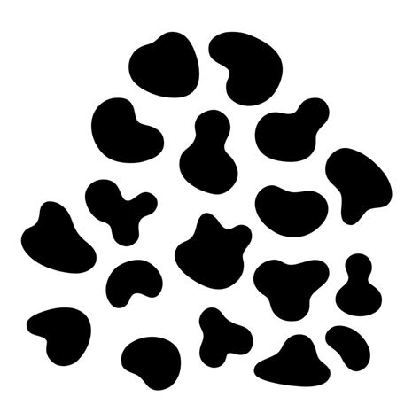 Illustration Vectorielle Du Motif Vache Sur Fond Blanc 9890991 Art Vectoriel Chez Vecteezy