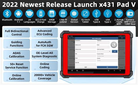 LAUNCH X PAD V All In One Automotive Scan Tool Launch X UK Store