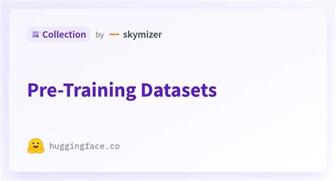 Pre Training Datasets A Skymizer Collection