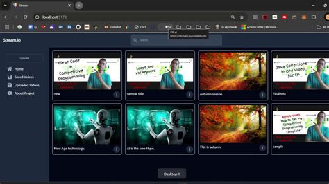 Streamio Aistreaming Videostreaming Techupdate Reactjs Springboot Anuj Anthwal