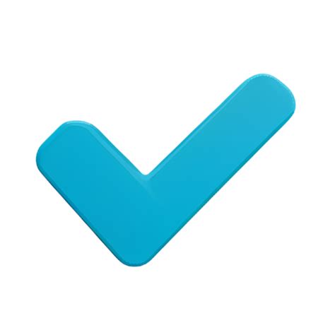 Check Mark Icon On Transparent Background PNG