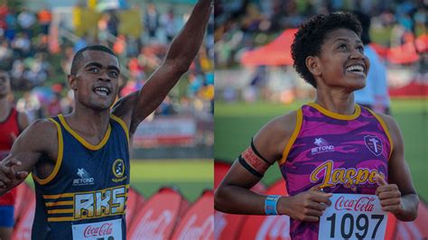 2023 Coca Cola Games Mataika Of Rks And Turaga Of Jasper Win Senior 800 Metres