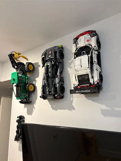 Lego Technic Porsche 911 Rsr Wall Mount By User3101053550 Makerworld