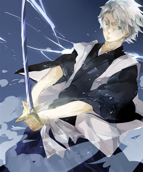 Bleach Anime Fan Art ~toshiro Hitsugaya~ Toushirou Hitsugaya
