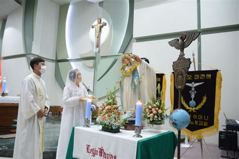 레지오 마리애 설립 100주년 성모님 순례 본당 모심 2022년9 5 월 ~6 화