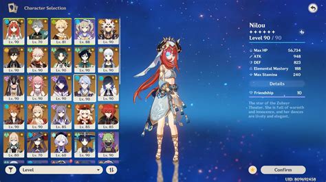 Please Help Me To Build Nilou Team Will Pull Nahida In The Future Rniloumains