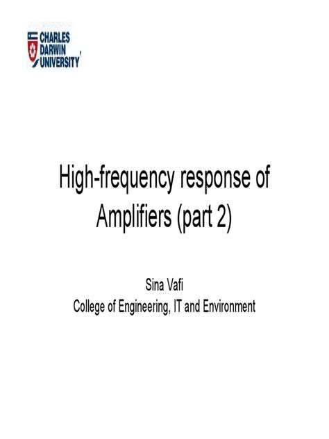 Eng 571 Lecture Notes Week 7 Part 1 Pdf Electrical Circuits Electrical Engineering